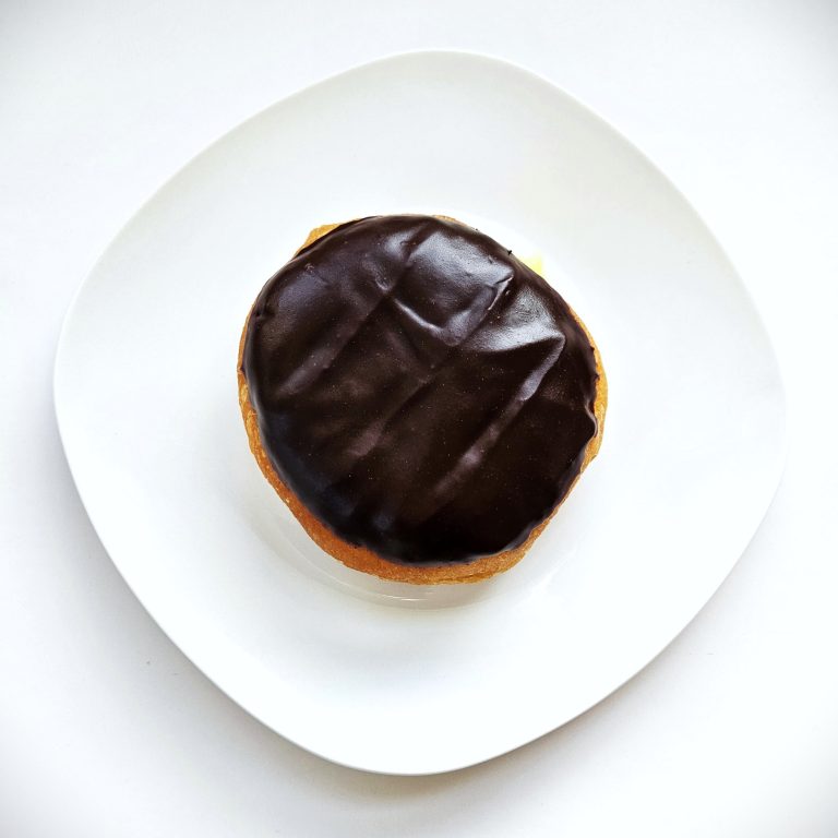 Chocolate Iced Custard Filled - Grebe's Bakery