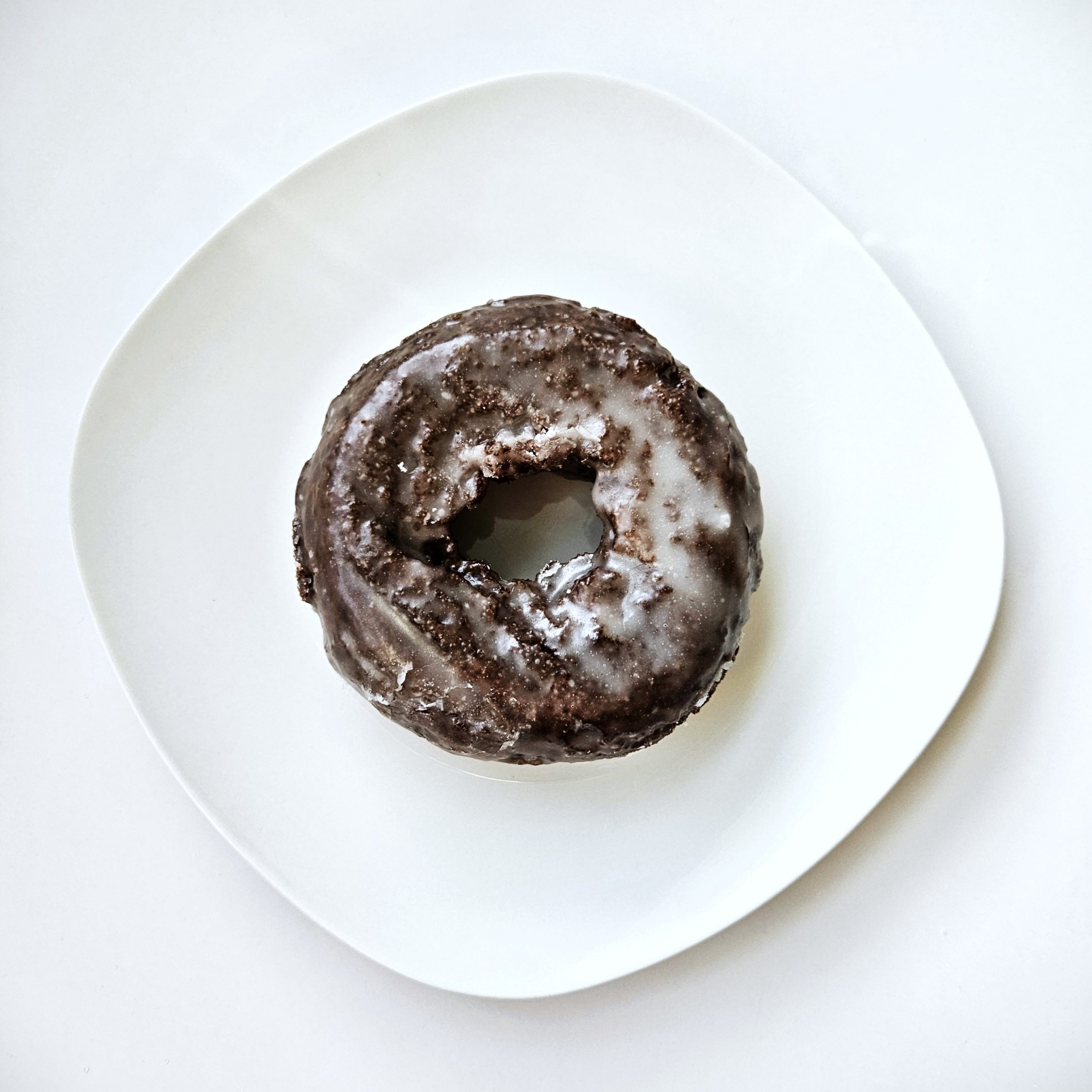 Glazed Chocolate Old Fashion - Grebe's Bakery